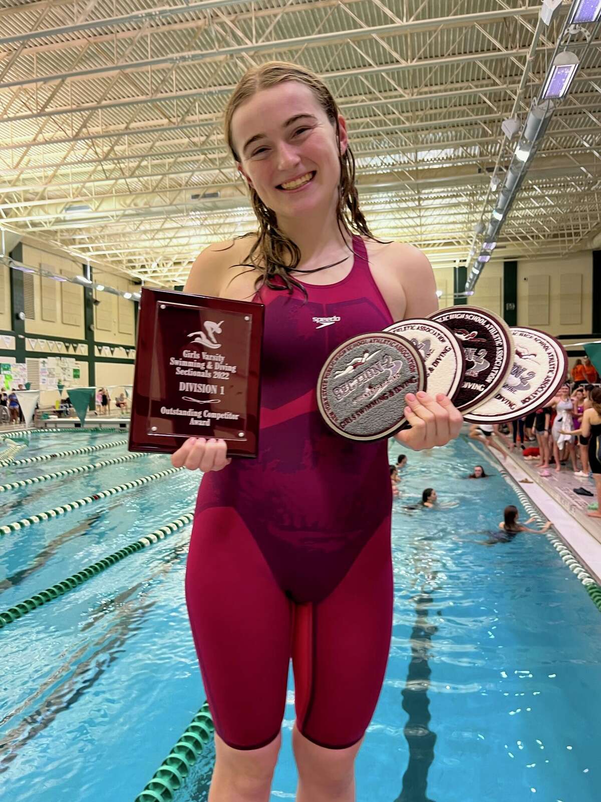 Katie Ferreira of Bethlehem: Girls’ swimming athlete of year