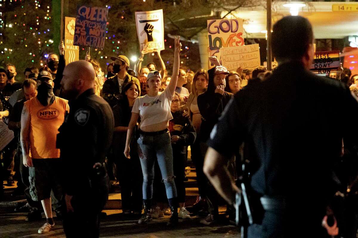 San Antonio drag show protests, counter-protests get heated