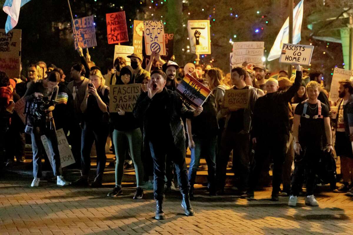 San Antonio drag show protests, counter-protests get heated