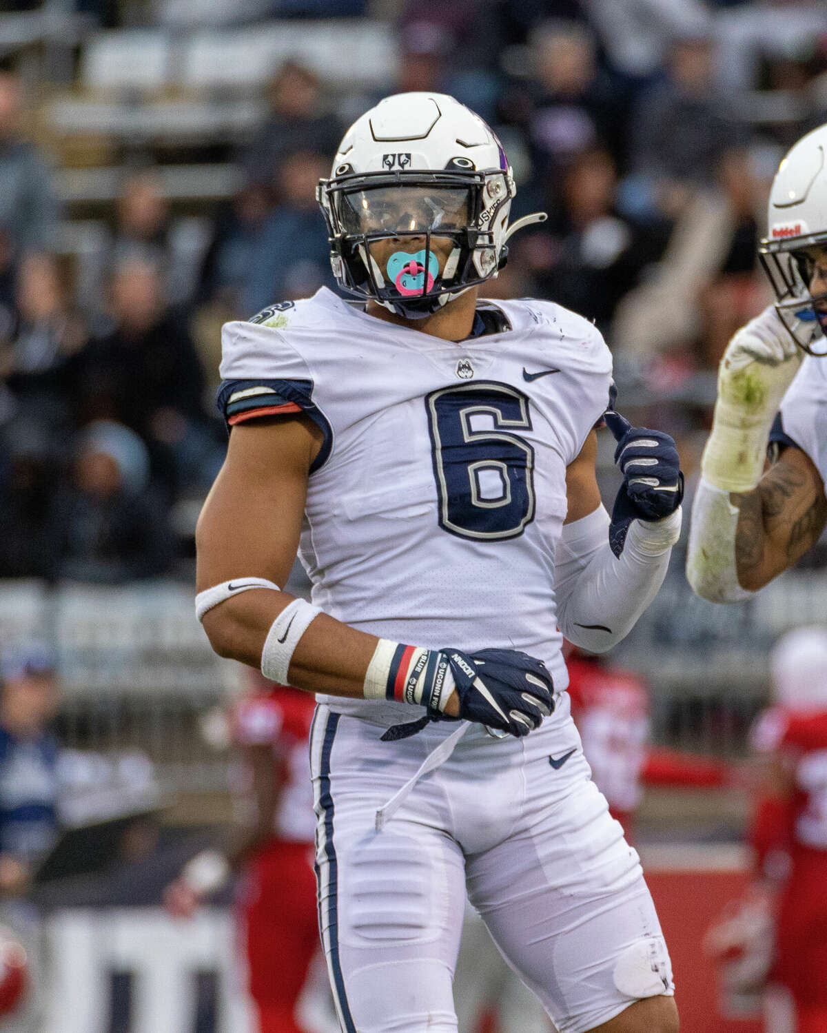 UConn about more than football for linebacker Ian Swenson