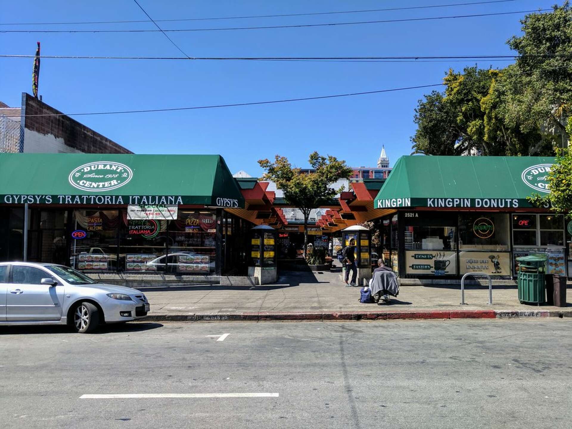 Berkeley's Durant food court, an open-air plaza, reopens