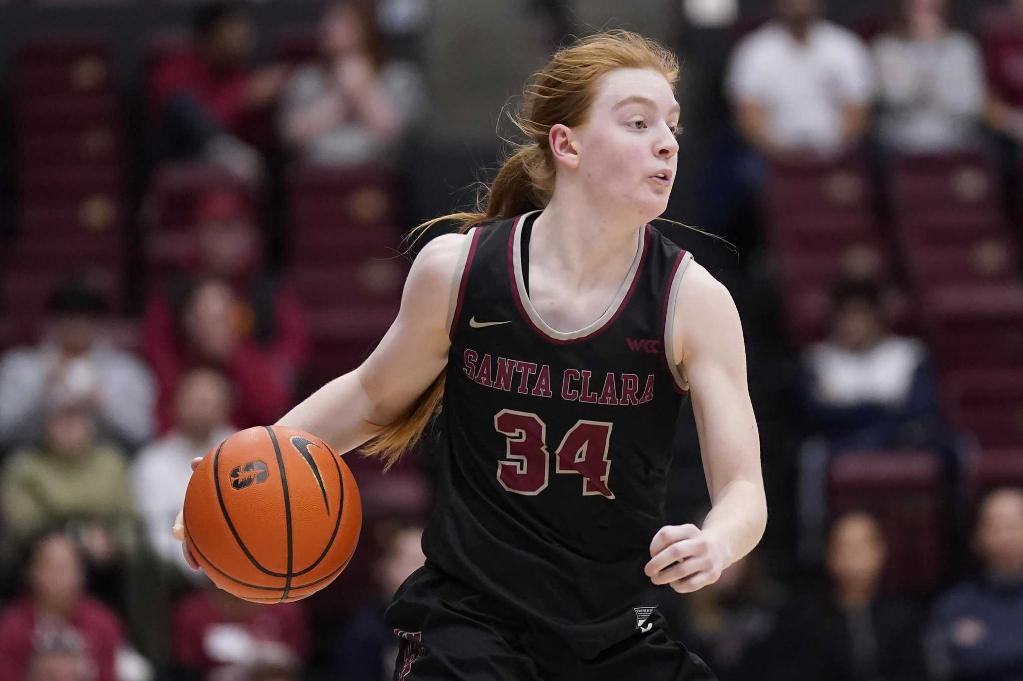 Santa Clara freshman Tess Heal piling up the awards heading into WCC play