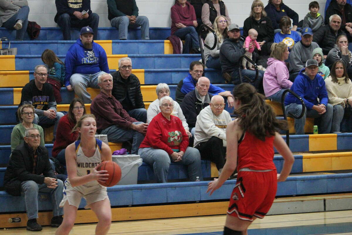 Evart Wildcats' Addy and Kyrah Gray combine for 39 points