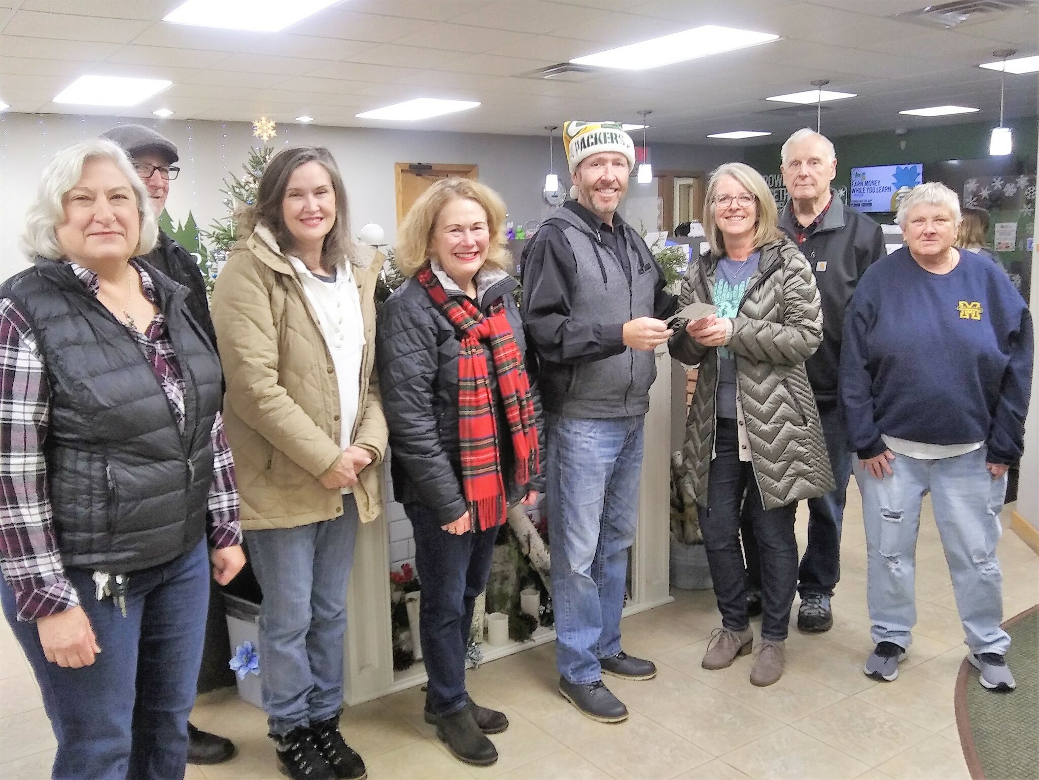 Filer Credit Union donates $500 to Manistee Proud