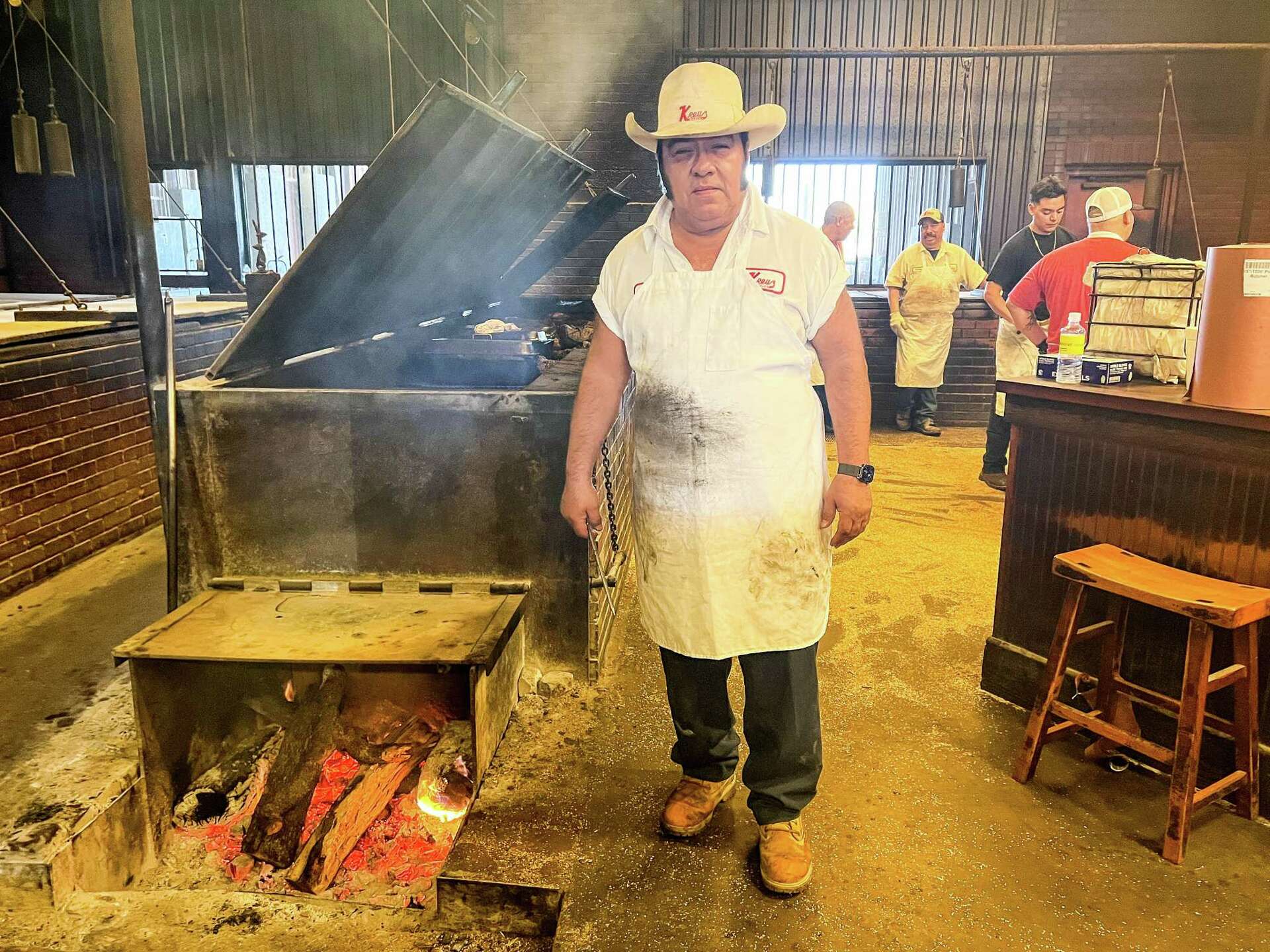 The barbecue experience is as big as Texas at Kreuz Market in Lockhart