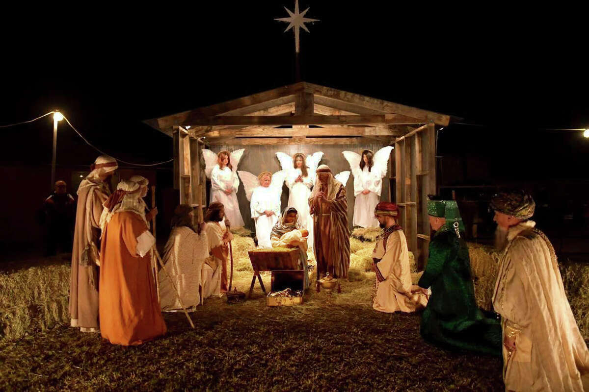 First Baptist Church in Midland presents its Living Nativity