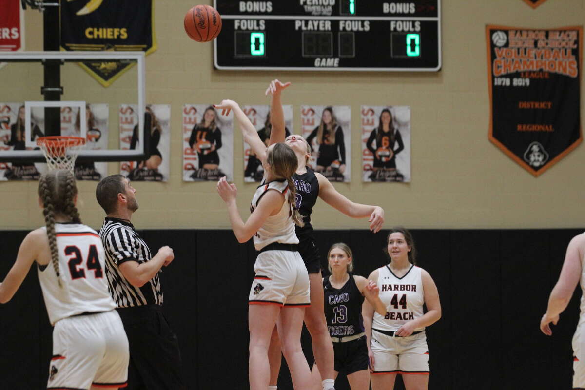 The Pirates fell to Caro, still in search of their first victory