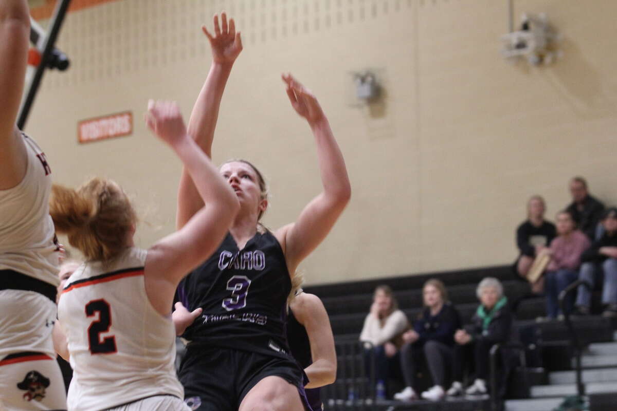 The Pirates fell to Caro, still in search of their first victory