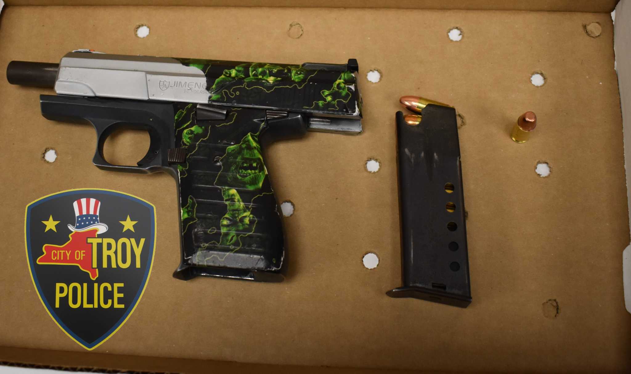 Troy police arrest two 17-year-olds in unrelated gun cases