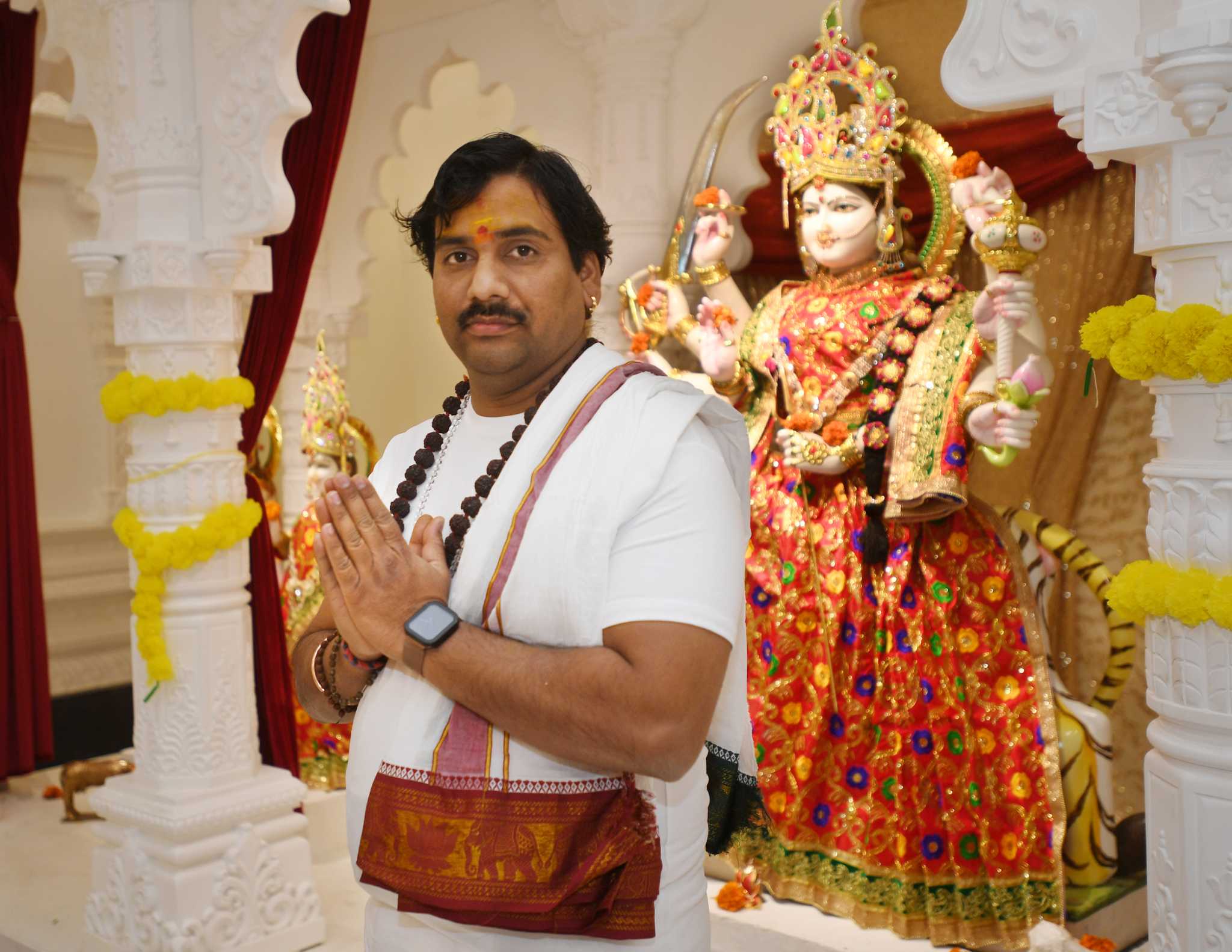 Stratford's new Hindu temple blends ancient faith, modern design