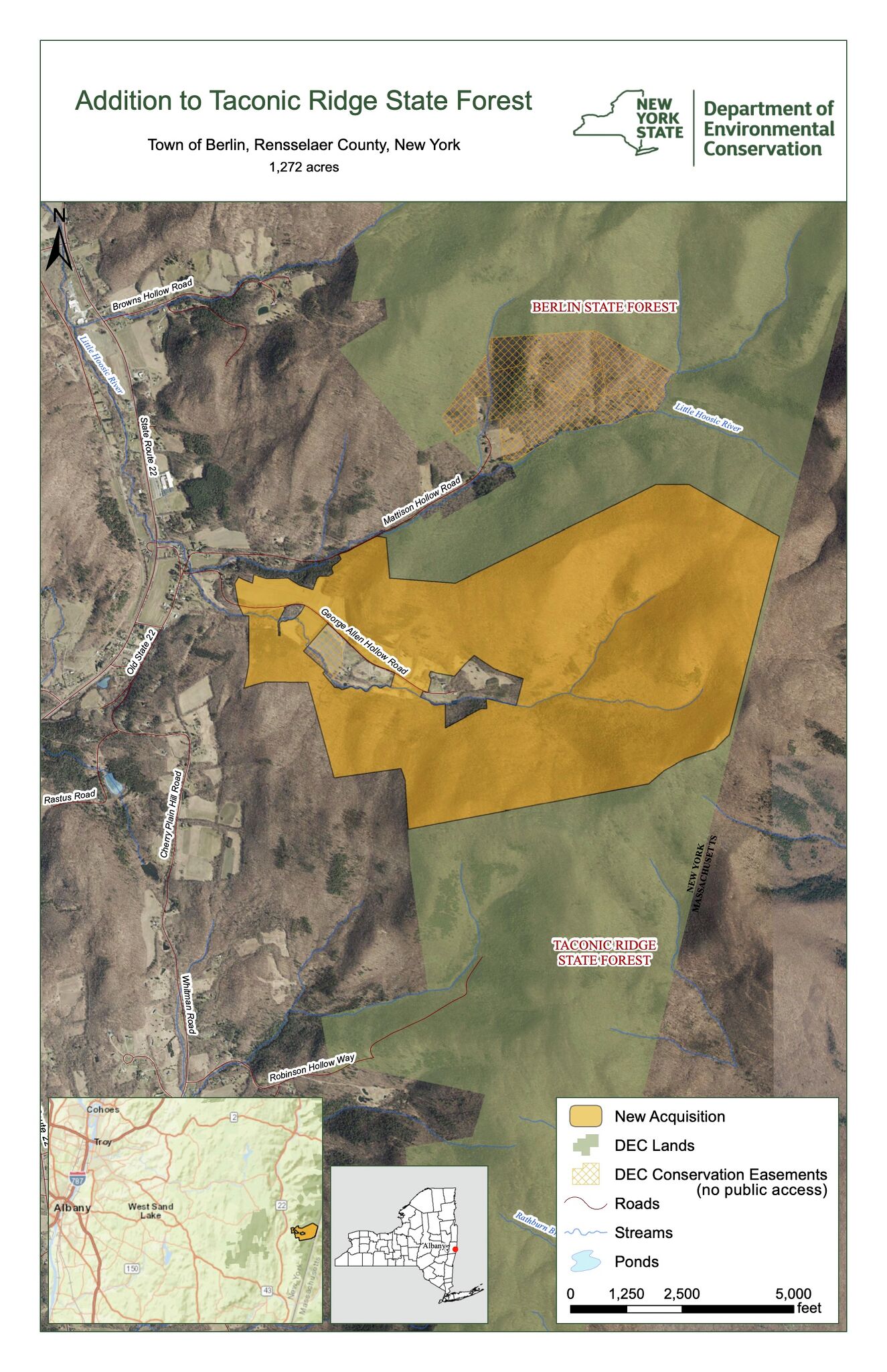 Taconics tract gets New York protection