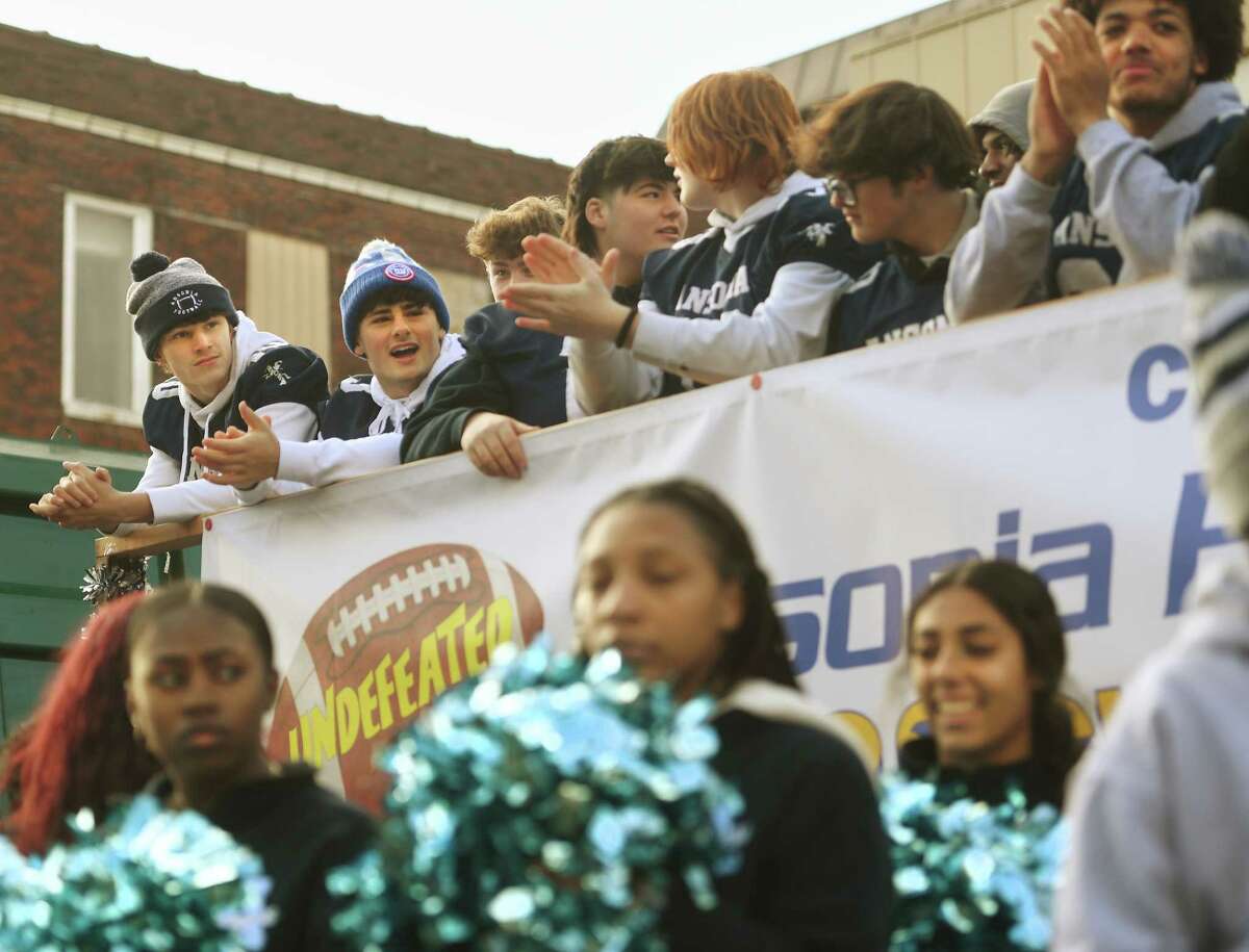 Ansonia Chargers celebrated with parade for CIAC Class S win
