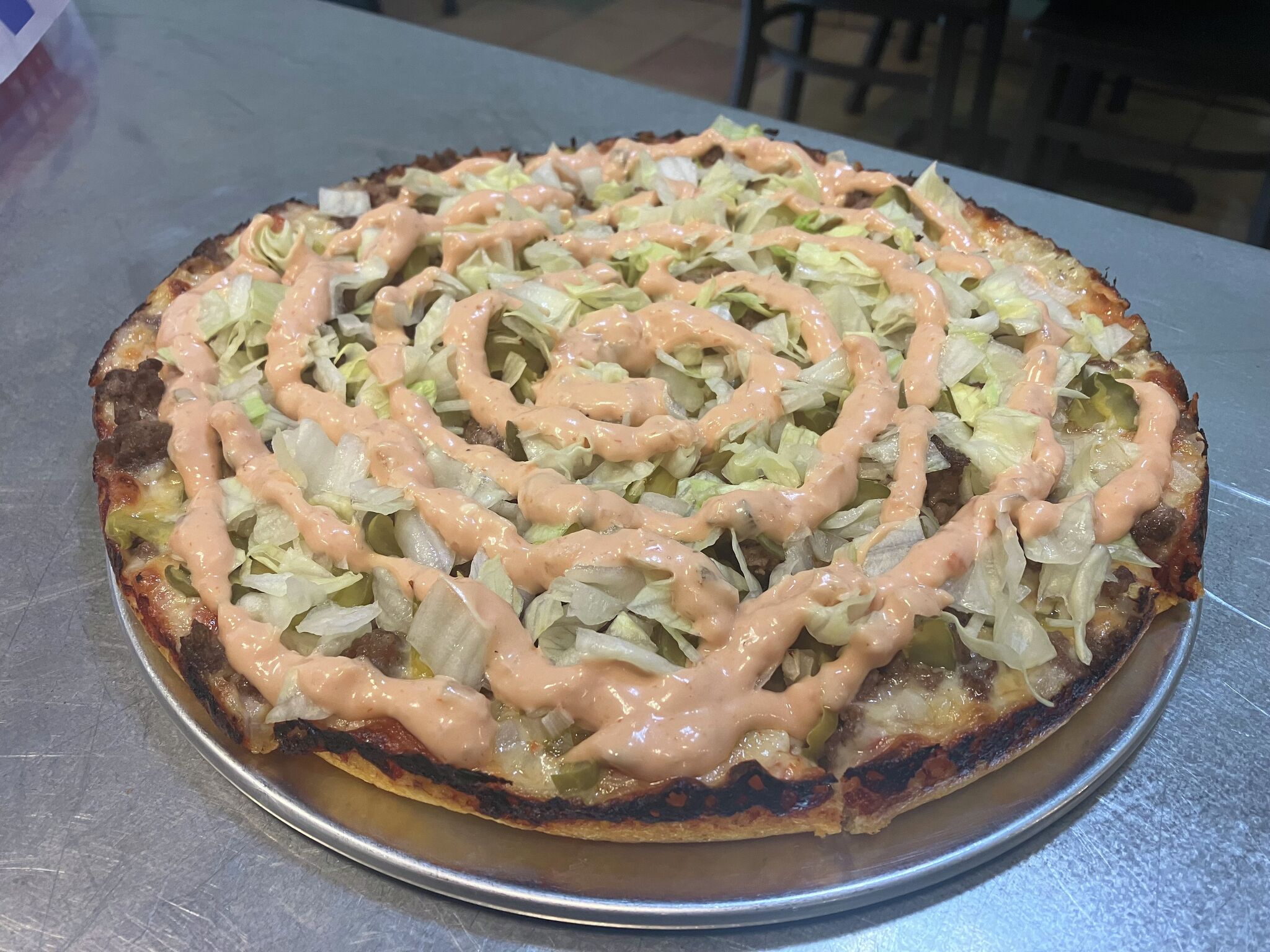 Five Texas Hill Country pizzas with wild topping choices