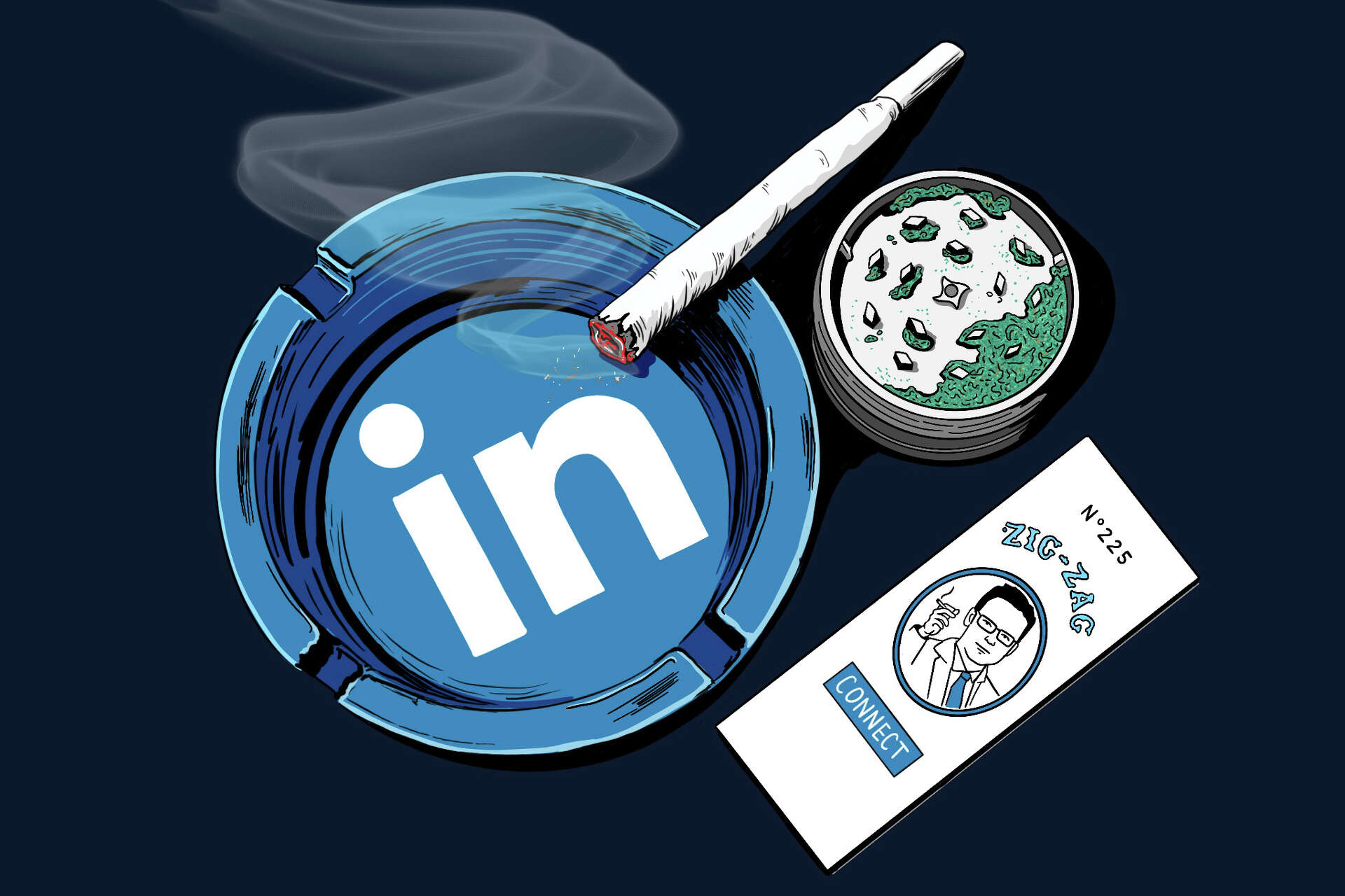 Drug-dealing execs: How potheads fell in love with LinkedIn