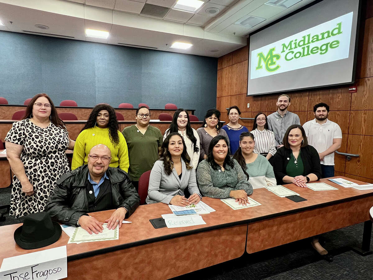 Midland College celebrates new health care industry members
