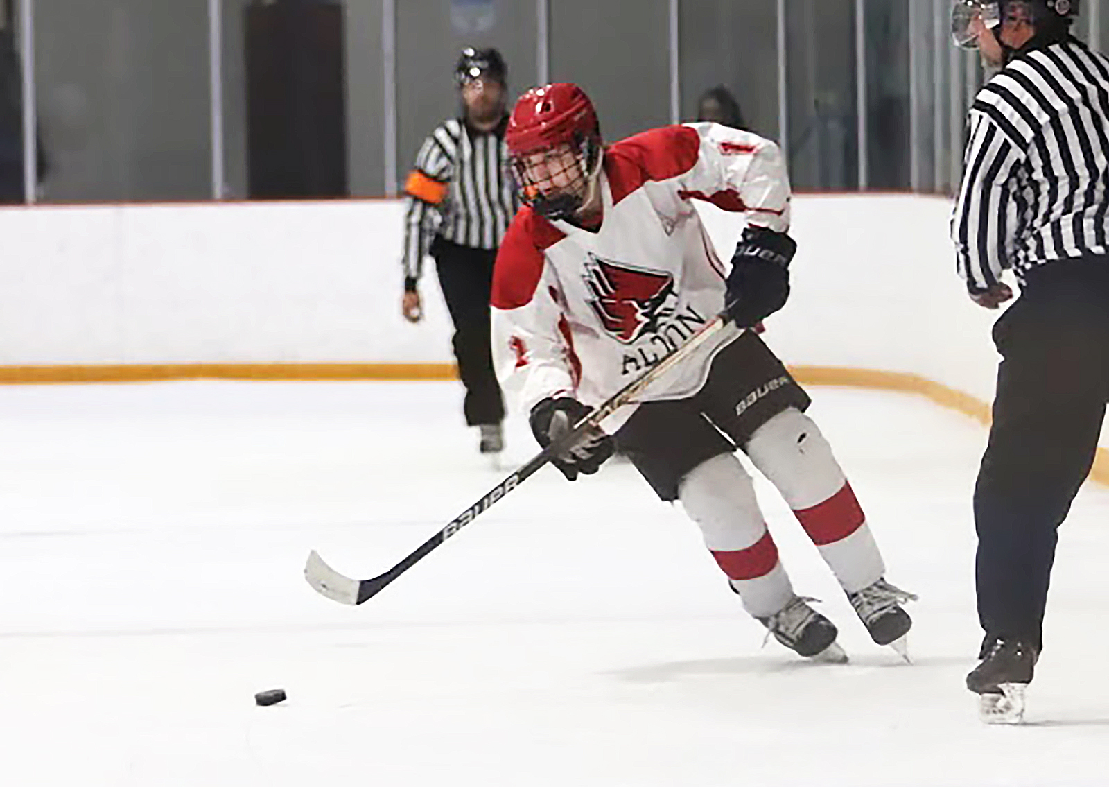 Talan Neely's goal with 12.76 seconds remaining lifts Alton to a 1-0 ...