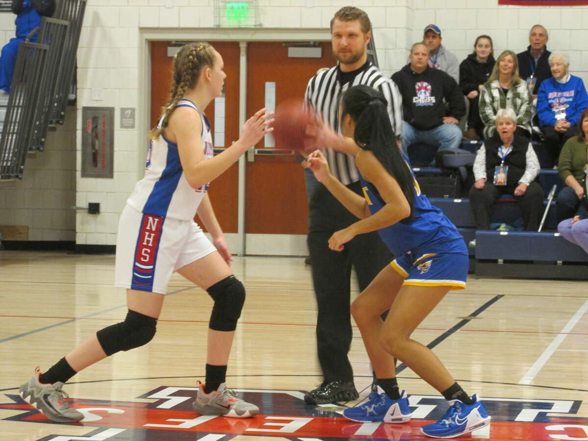 Gilbert vs. Nonnewaug CT girls high school basketball game.