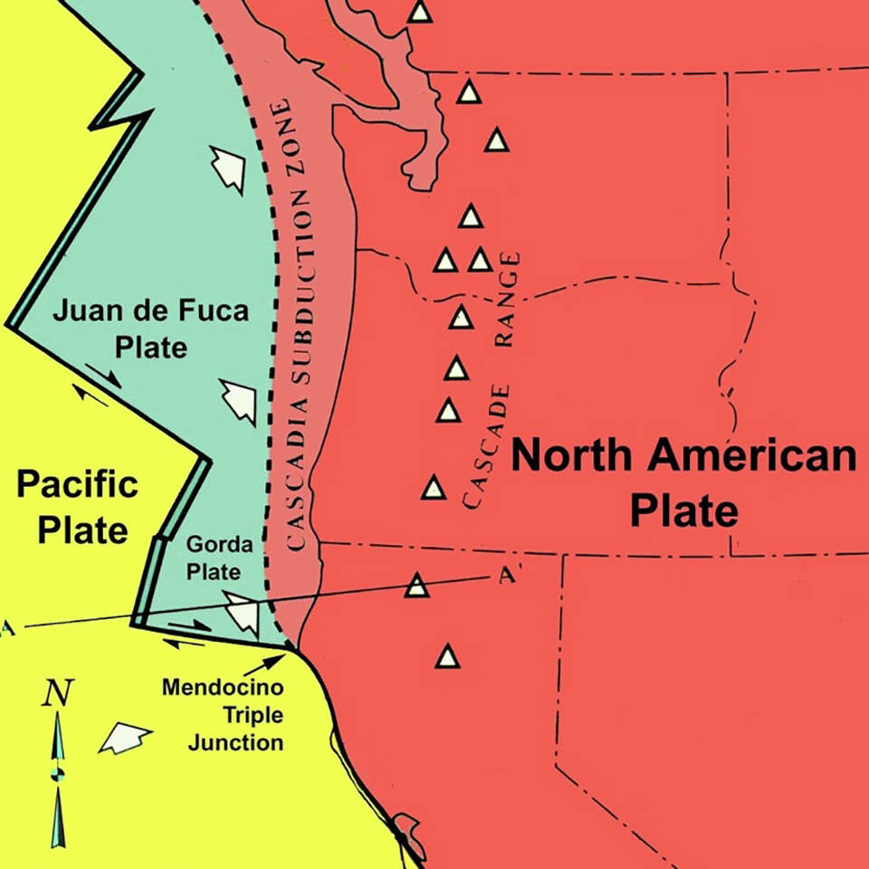 Big quakes keep hitting Calif.'s 'Mendocino Triple Junction'