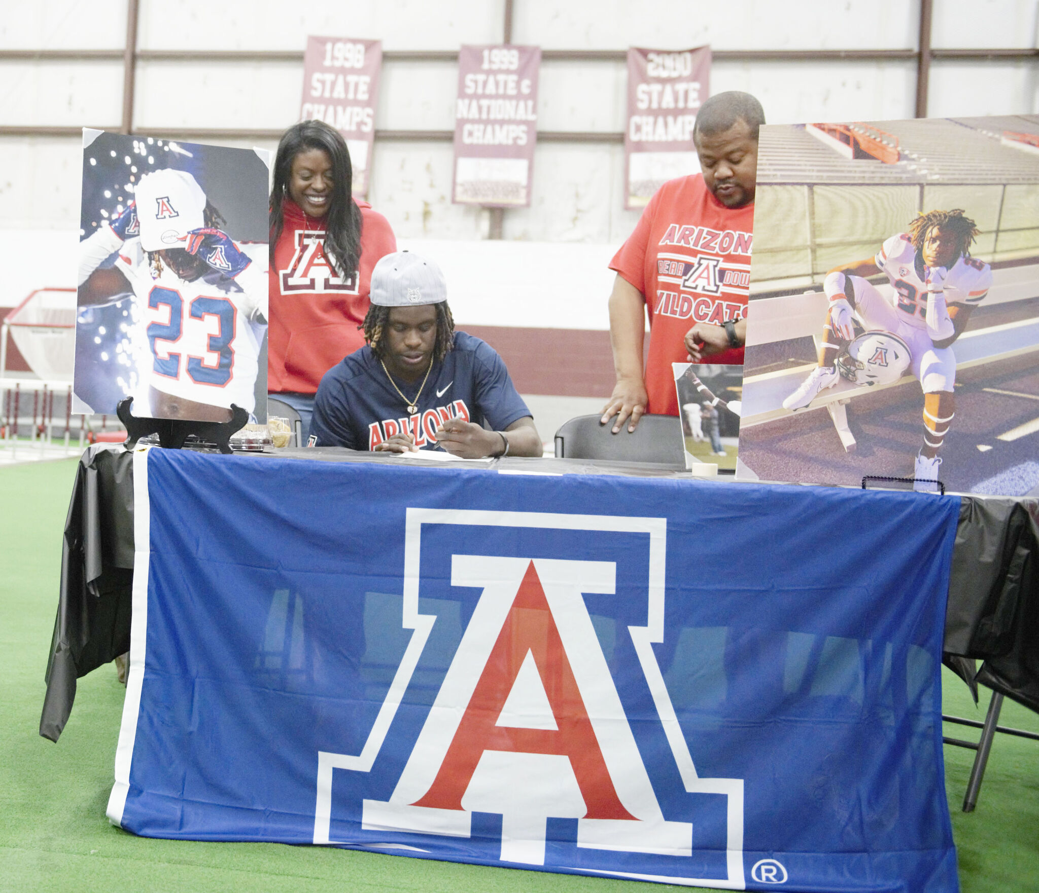 SIGNING DAY: Legacy's Moses signs with the University of Arizona
