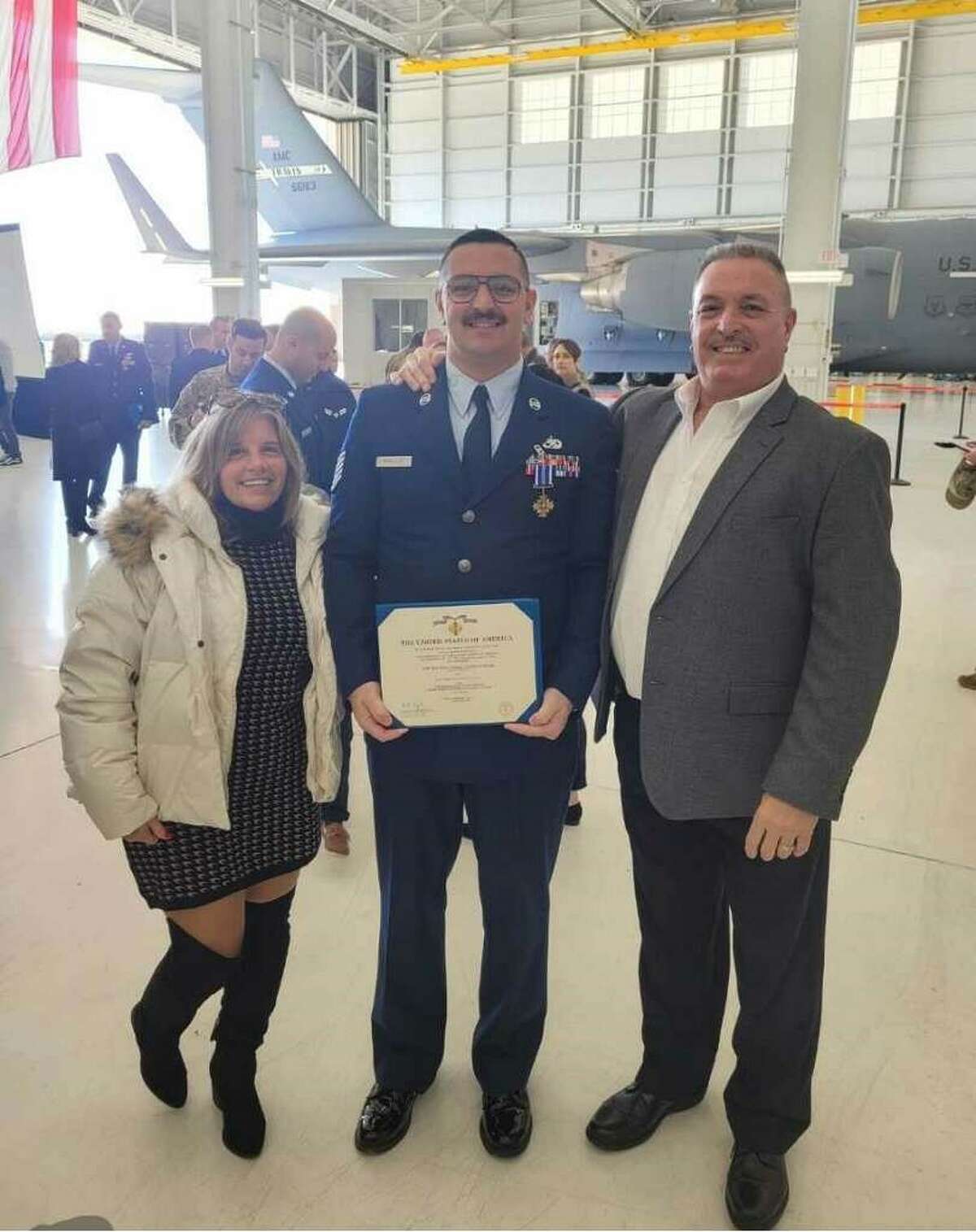 West Haven man receives Air Force medal for Kabul civilian rescue