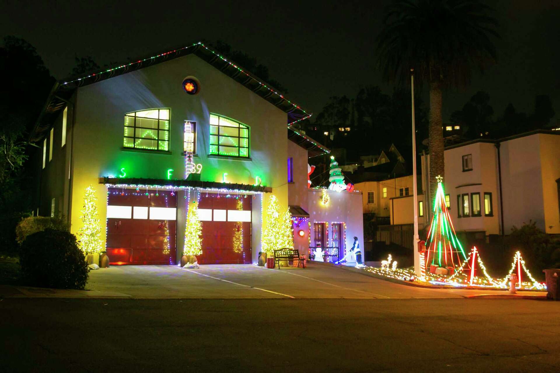 Charming Mt. Davidson fire station wins 2022 S.F. decoration contest