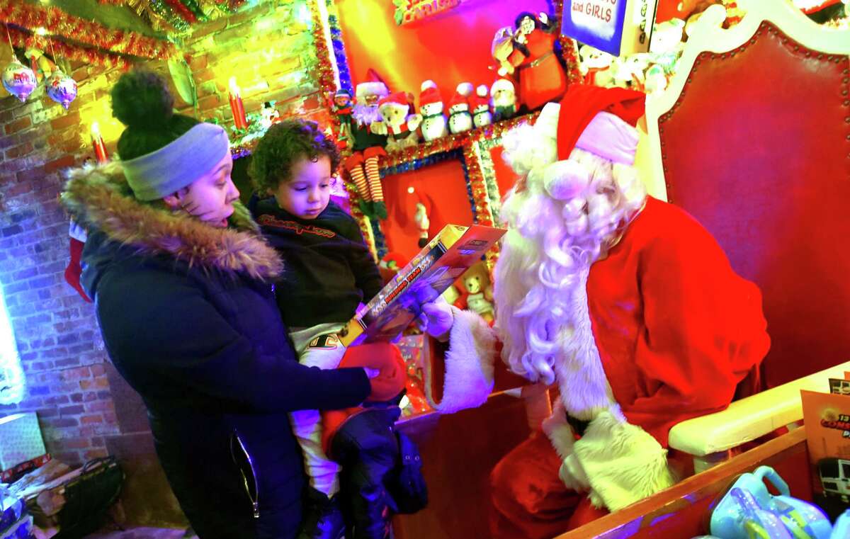 Torrington's Christmas Village welcomes Christmas Eve visitors