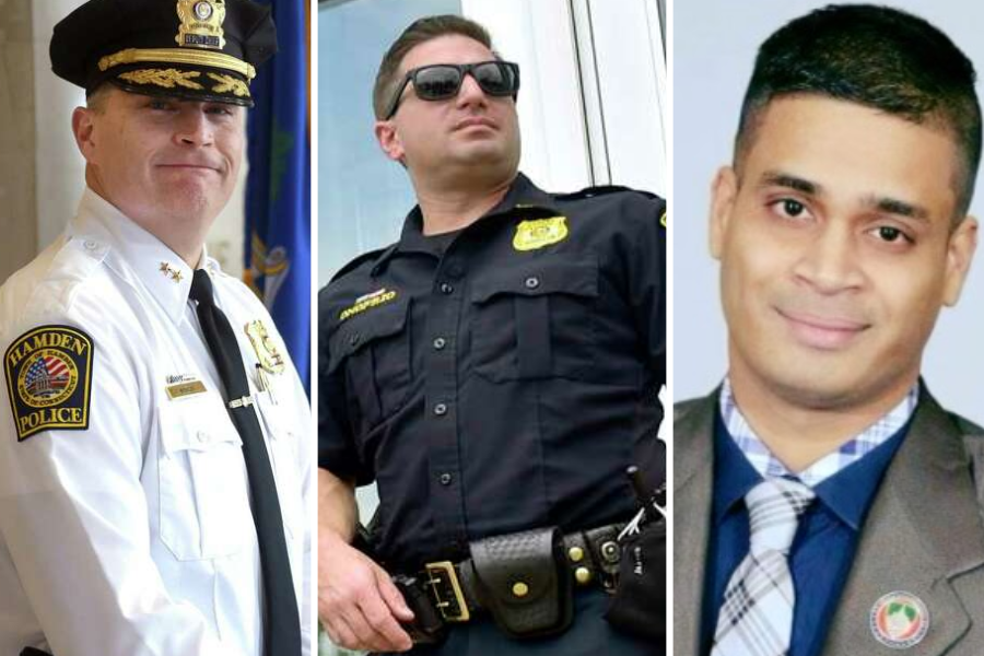 Actor with 4 doctorates among candidates for Hamden police chief