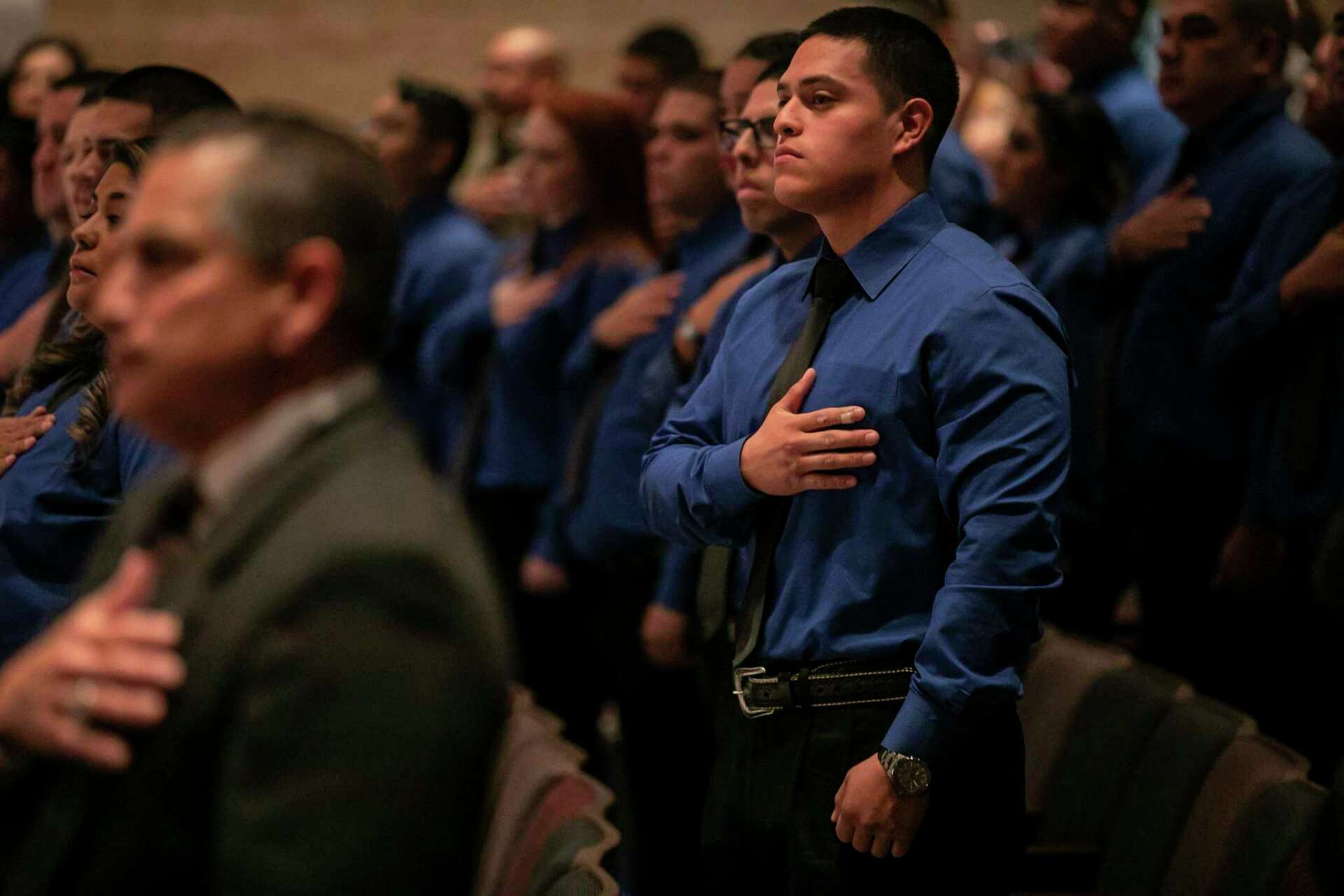 Uvalde's first new police cadets graduate after massacre