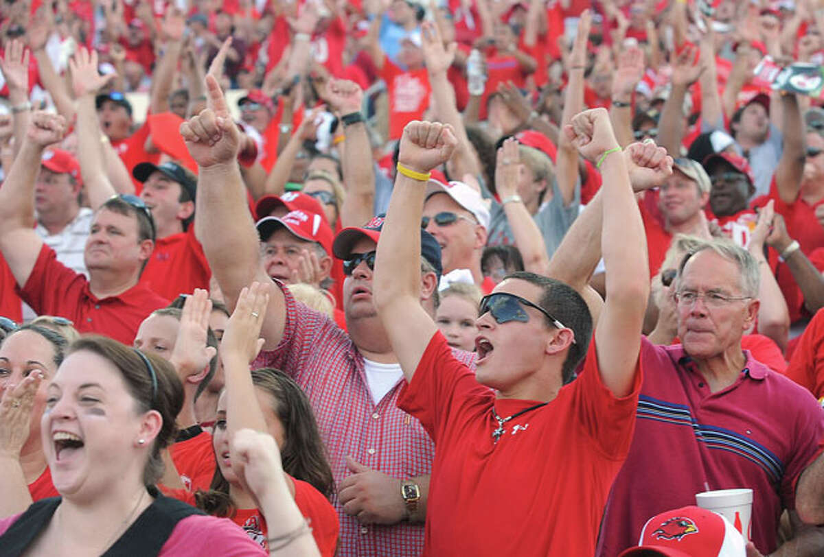 "Cardinal fans in the stands..."