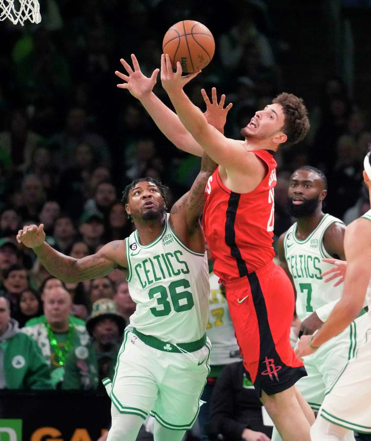 Houston Rockets: Team struggles in low post offense vs. Celtics