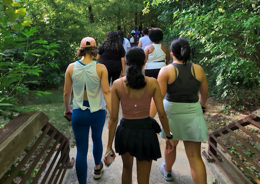 Houston women bond through a weekly group walk