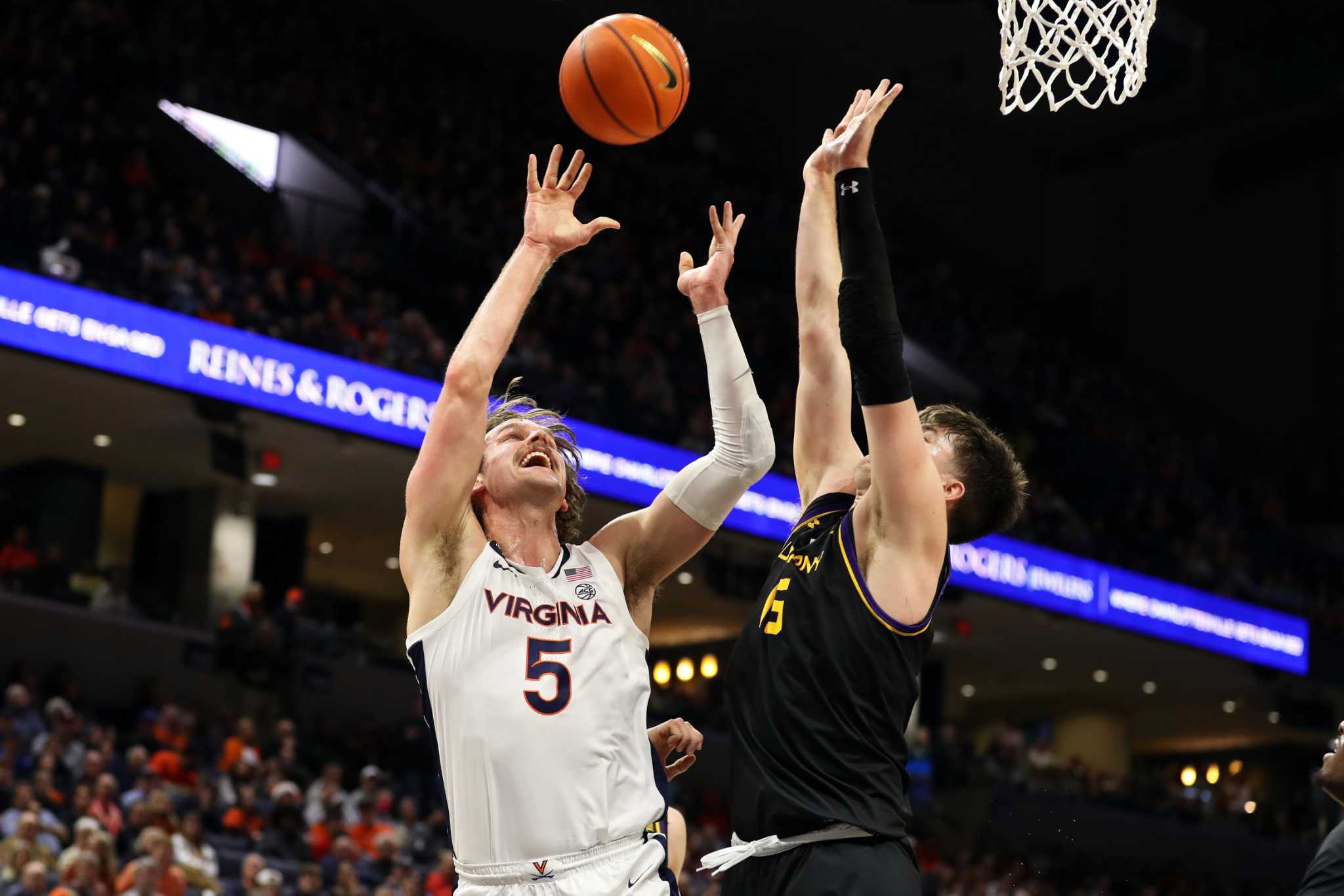 UAlbany men's basketball ends nonleague slate with loss at Virginia