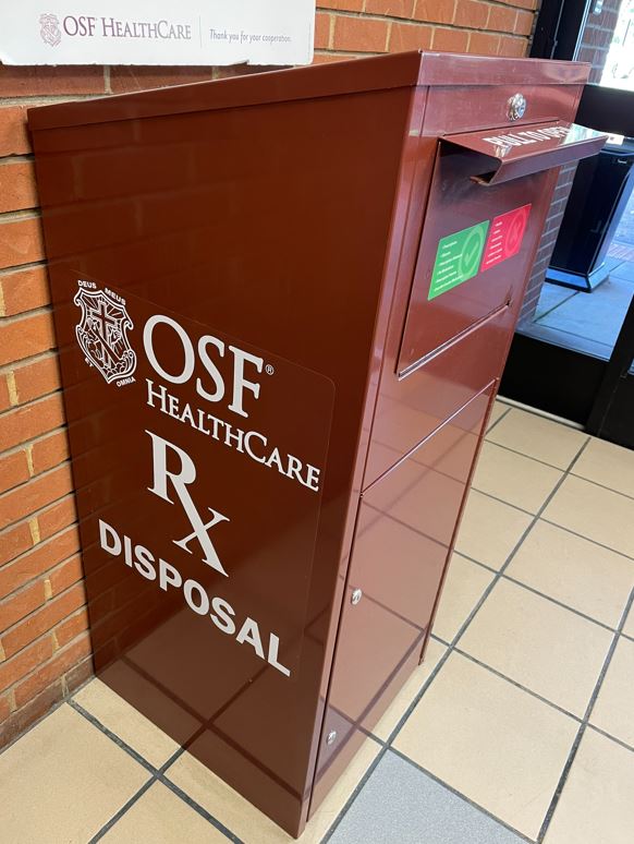 Properly dispose of old, unwanted medications