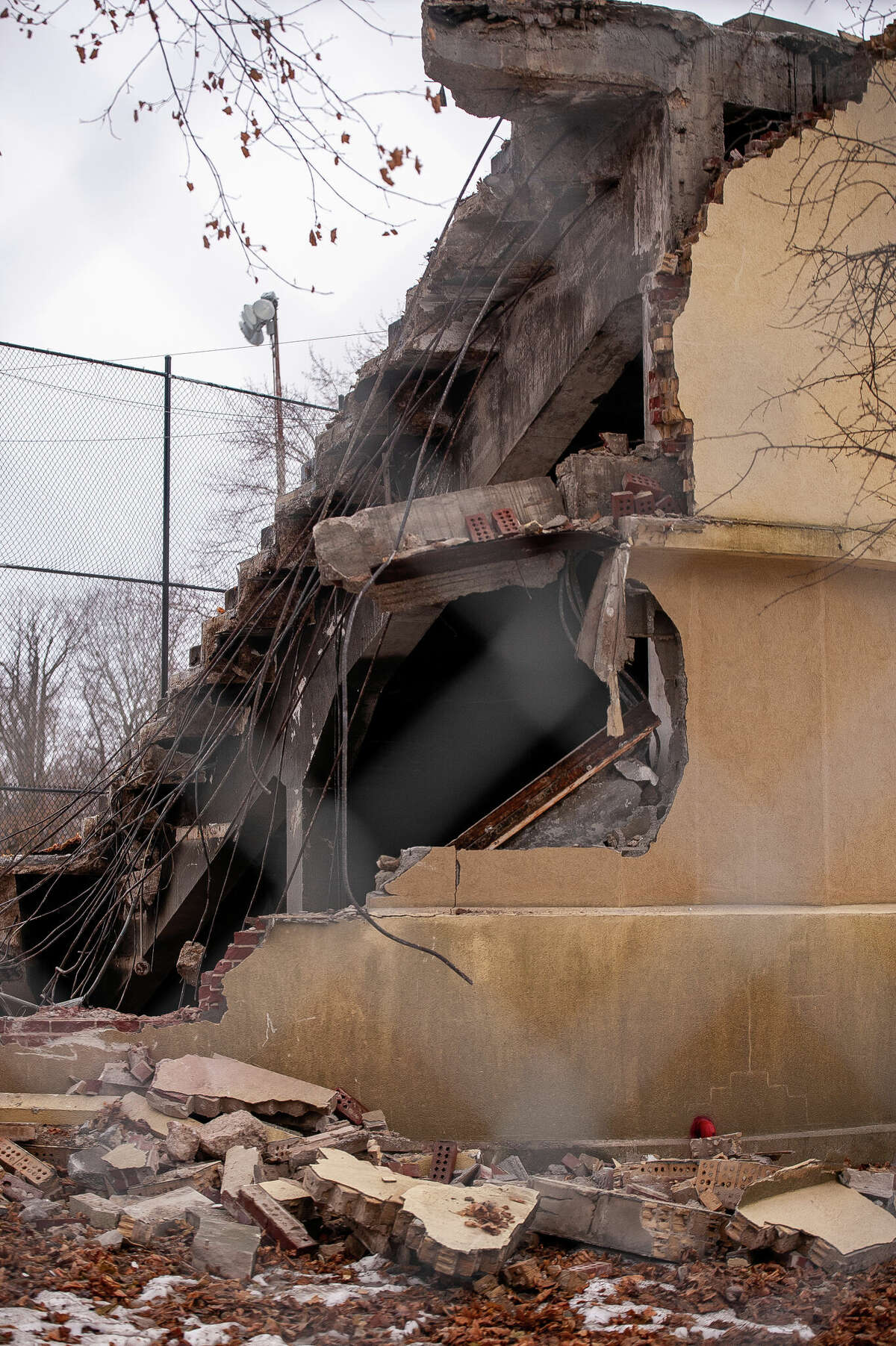 PHOTOS: Currie Stadium demolition begins