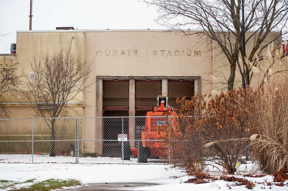 PHOTOS: Currie Stadium demolition begins