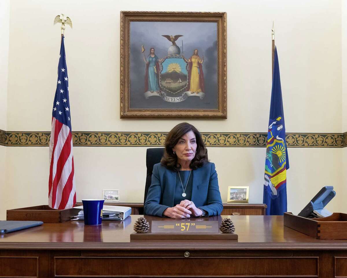 Hochul, NY's first woman governor, faces first elected term