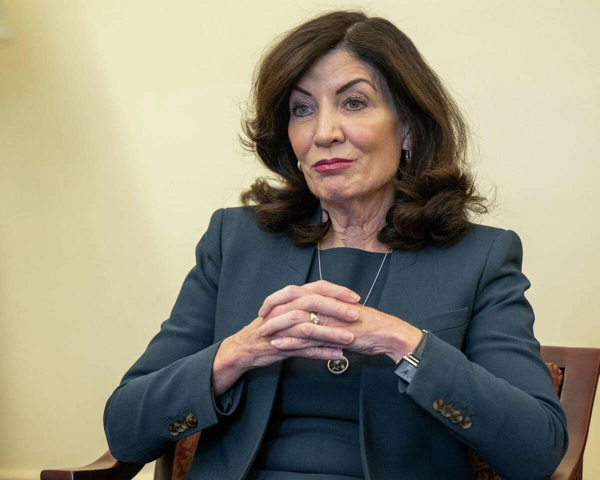 Hochul, NY's first woman governor, faces first elected term