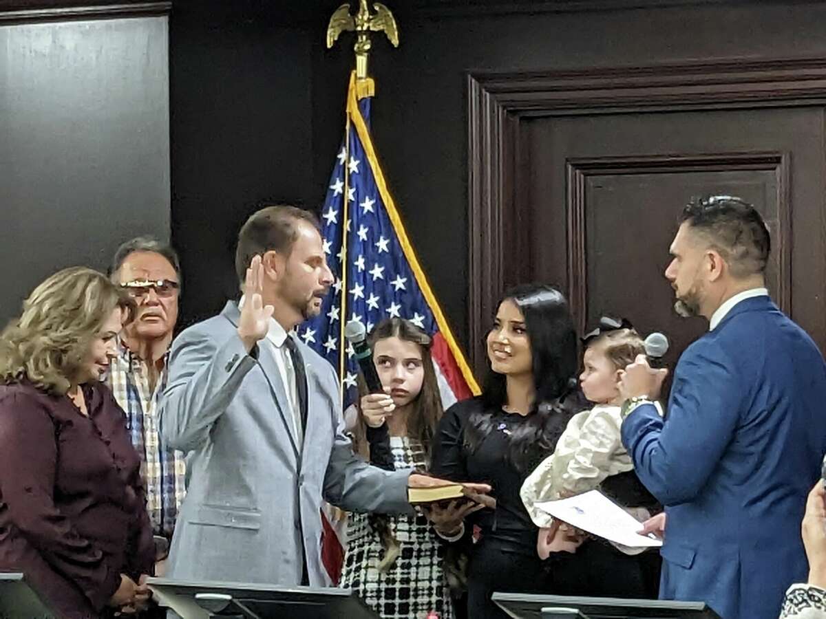 Gonzalez sworn into office for Laredo's District I