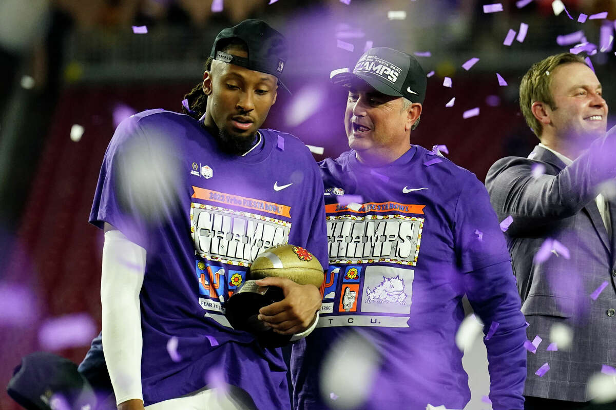 TCU Horned Frogs advance to College Football Playoff title game