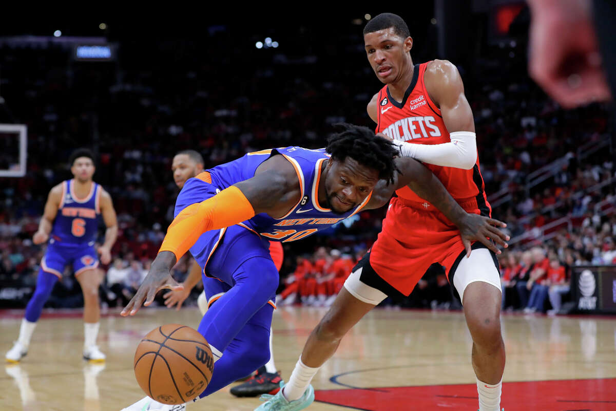 Houston Rockets cap 2022 with a blowout loss to New York Knicks