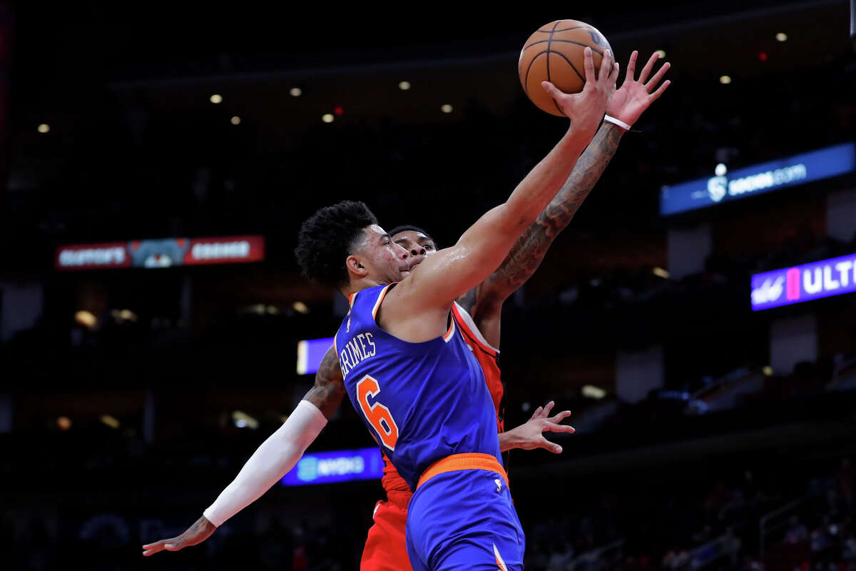 Houston Rockets cap 2022 with a blowout loss to New York Knicks