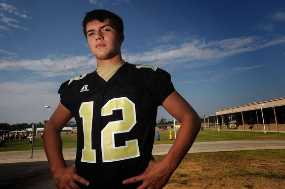 Area football teams honor Garrett