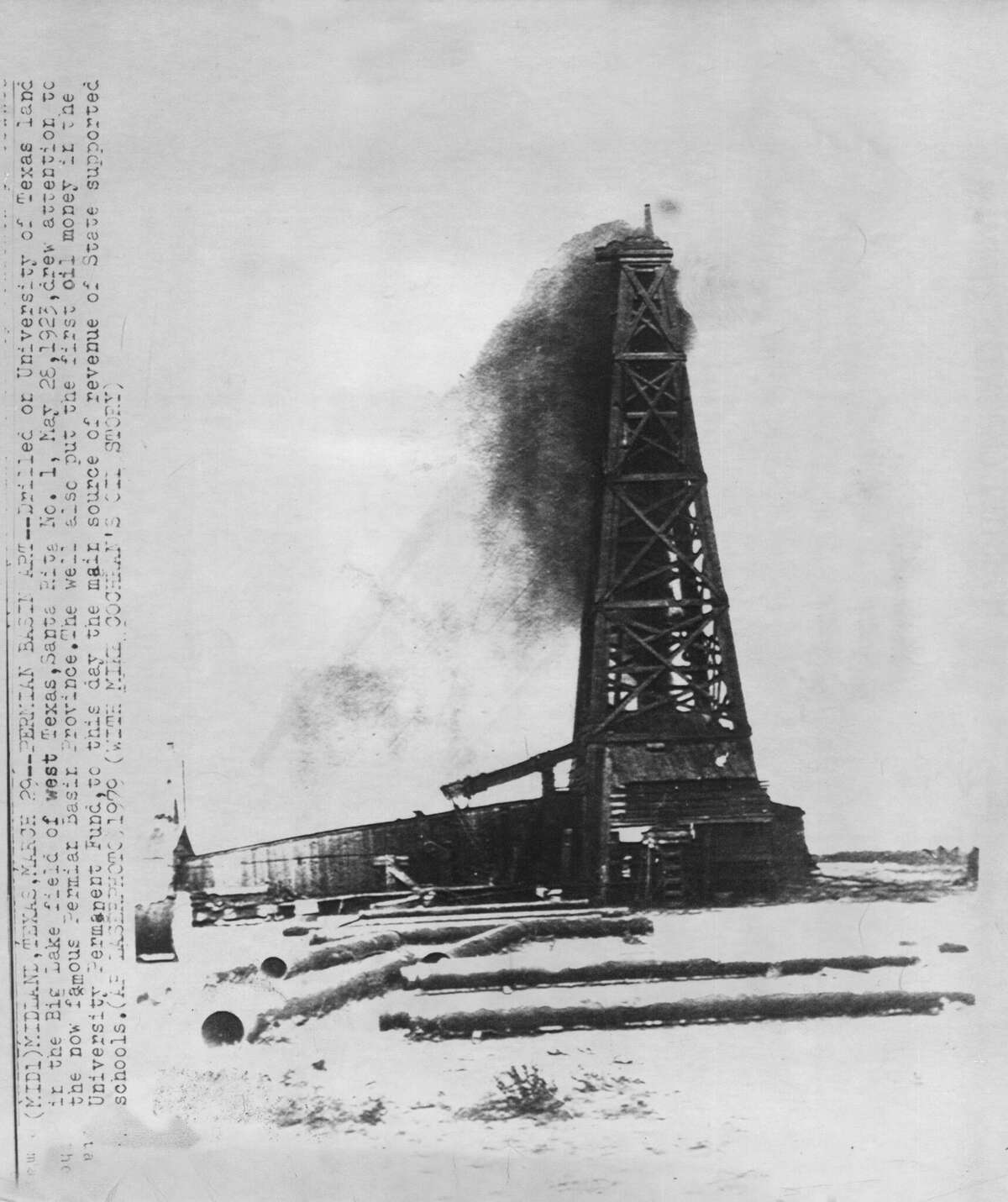 A century ago, Santa Rita blew in Permian oil industry