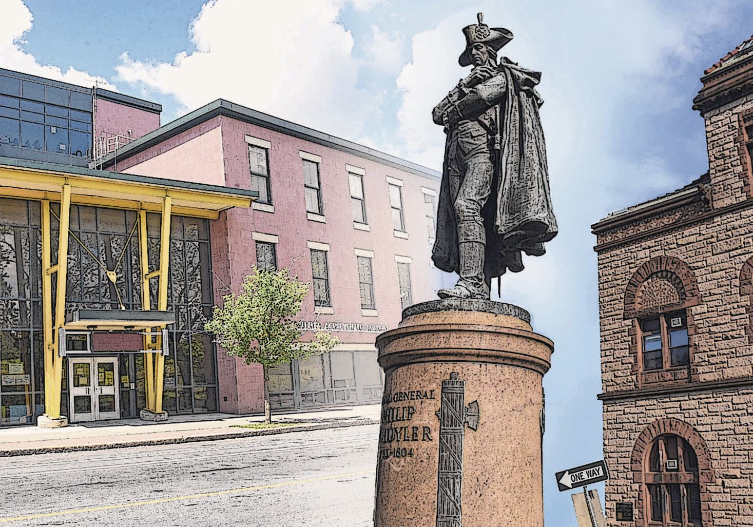 Editorial: Gen. Schuyler stands, still