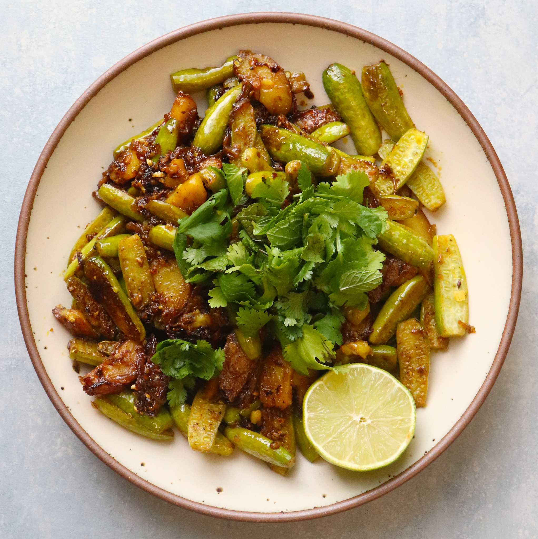 What to make with tindora squash: a delicious sabzi