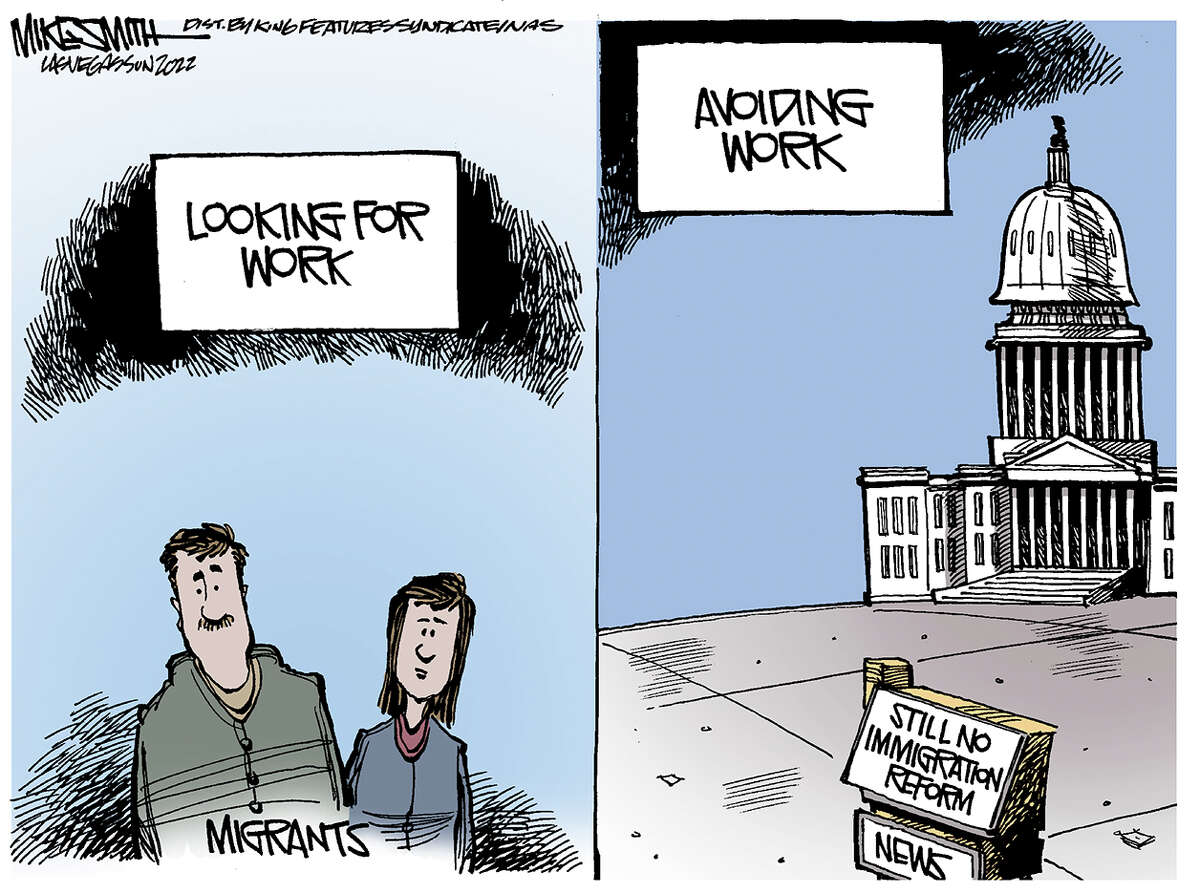 Editorial cartoons from the San Antonio Express-News