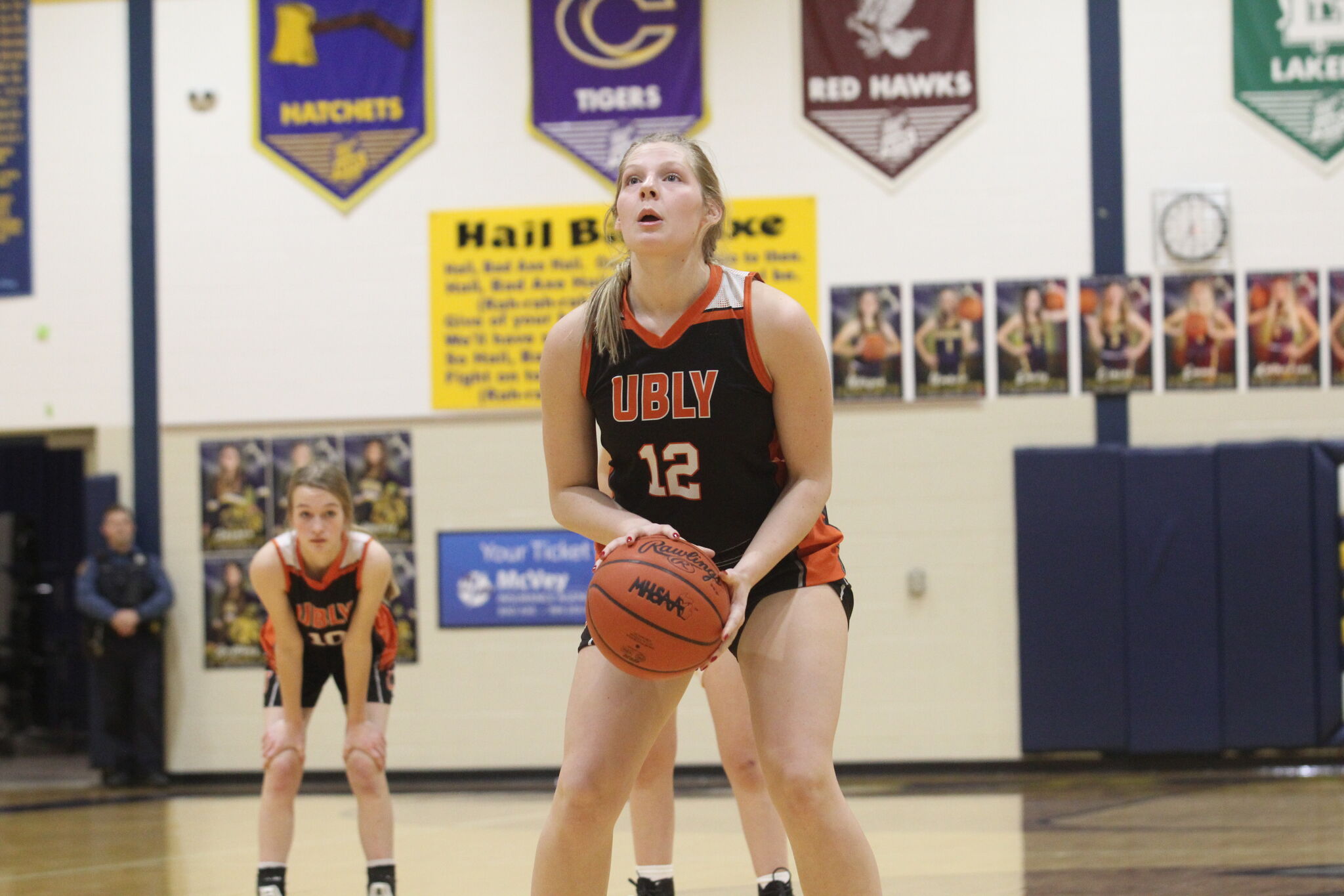 The Tribune interviews Ubly basketball player Taylor Peruski