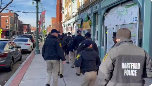 Police recruits video on Twitter sparks outrage in Hartford