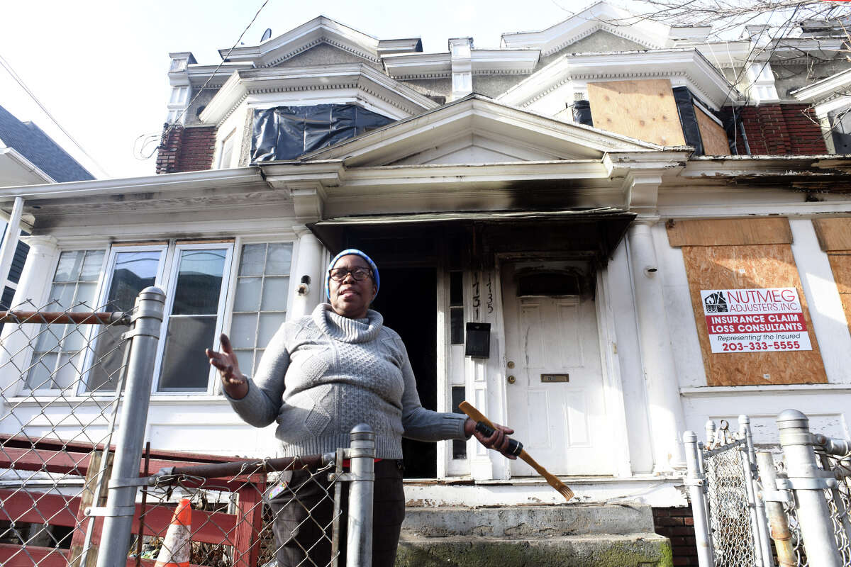 After house fire, Bridgeport grandmother of 13 picks up pieces