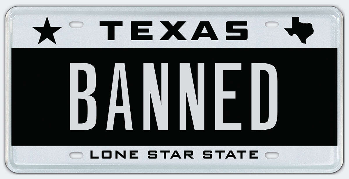 These 5 000 Texas Personalized License Plates Were Rejected By The DMV